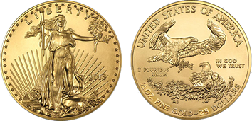 1/2 oz American Gold Eagle | Truman Gold & Silver